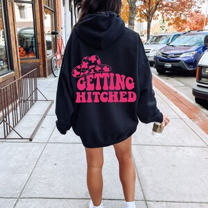 Getting Hitched Getting Rowdy SVG, Bachelorette Party Svg, Bridesmaid ...