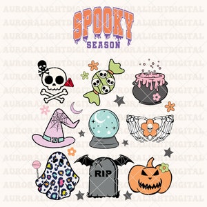 Groovy Halloween Png, Halloween Png, Vintage Halloween Png, Fall Shirt ...