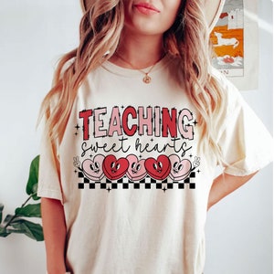 Teaching Sweethearts SVG PNG, Teacher Valentine, Valentines Shirt, Love ...