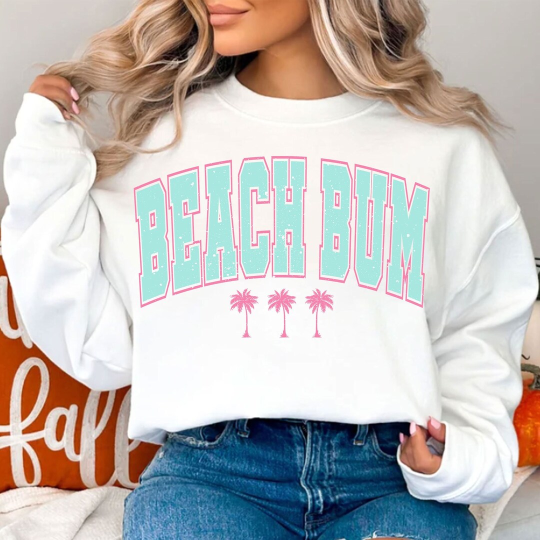 Beach Bum SVG, Retro Summer Svg, Summer Shirt Design, Summer Svg ...