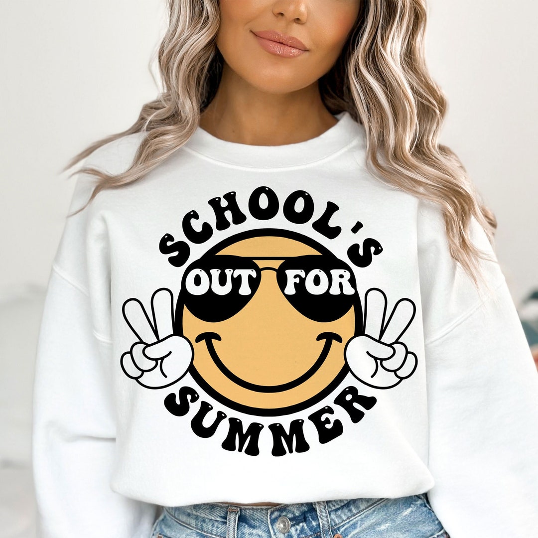 School's Out for Summer Svg, Teacher Summer Svg, Last Day of School Svg ...