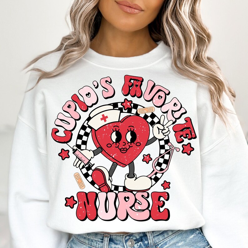 Cupid's Favorite Nurse PNG, Nurse Png, Valentine Nurse Png, Valentine ...