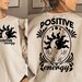 Positive Energy SVG PNG Svg Cut Files for Cricut Self Love - Etsy
