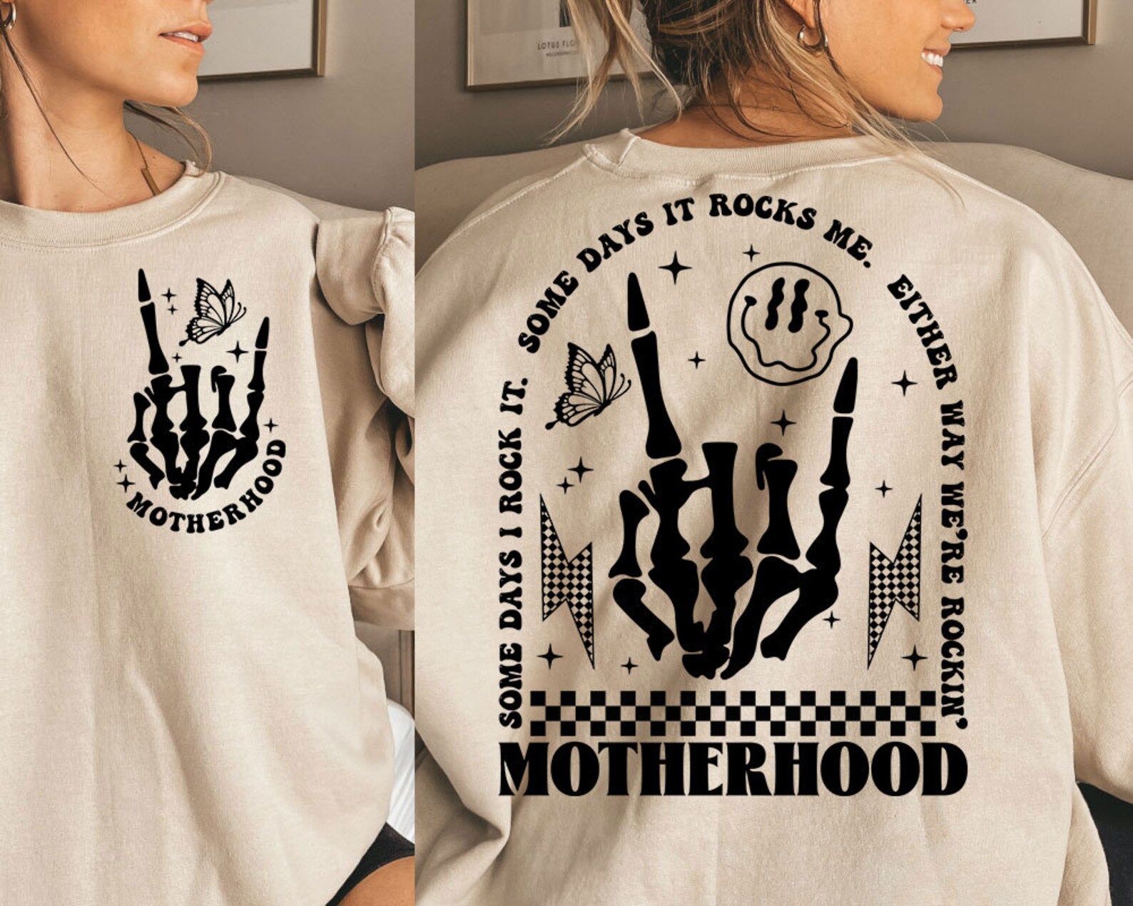 Motherhood Some Day I Rock It Svg-png, Retro Motherhood Sublimation ...