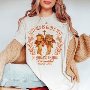 Coquette Christian Fall Png, Autumn Png, Retro Fall Jesus Png, Fall ...