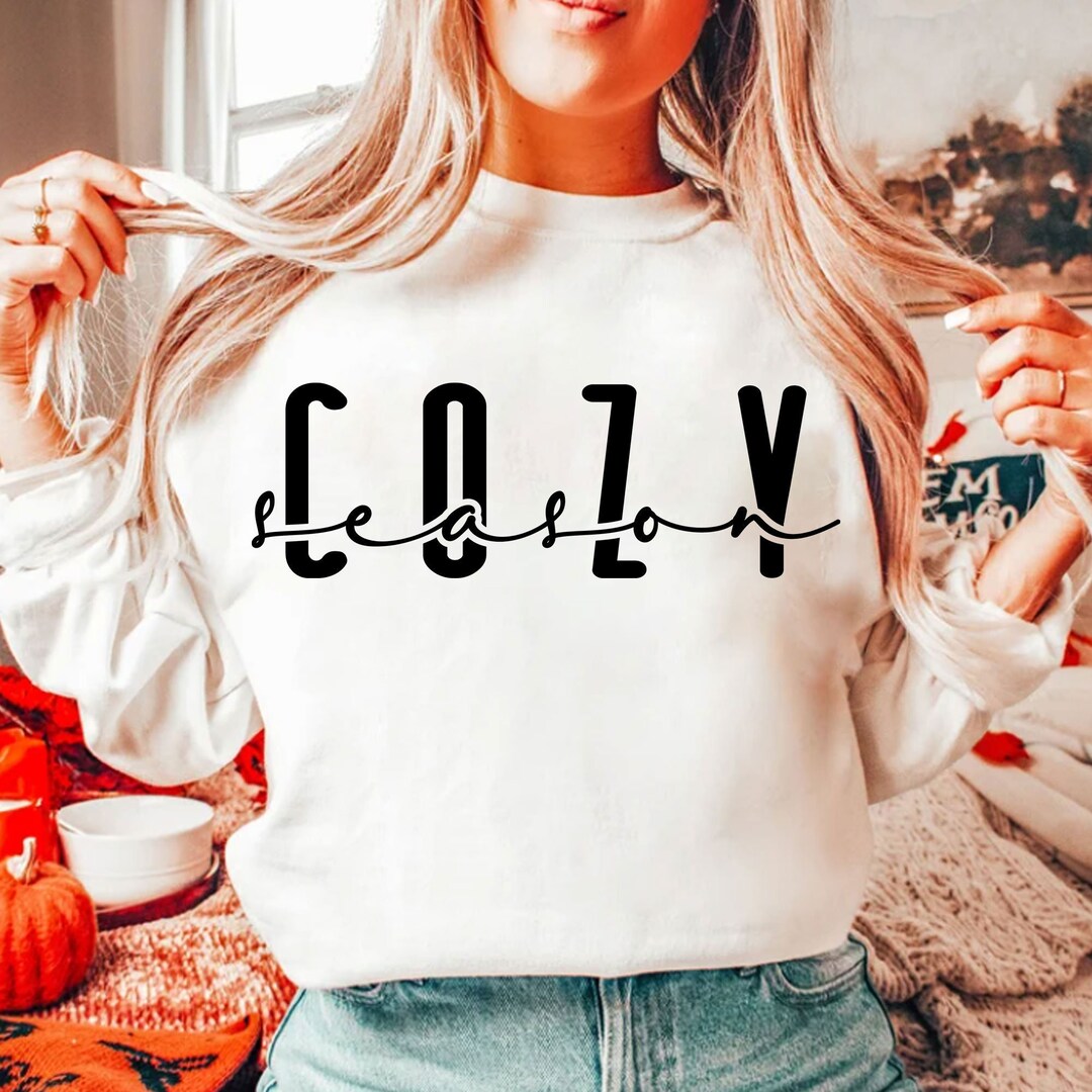 Cozy Season SVG PNG Get Cozy Svg Merry Christmas Svg - Etsy