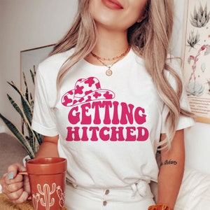 Getting Hitched Getting Rowdy SVG, Bachelorette Party Svg, Bridesmaid ...