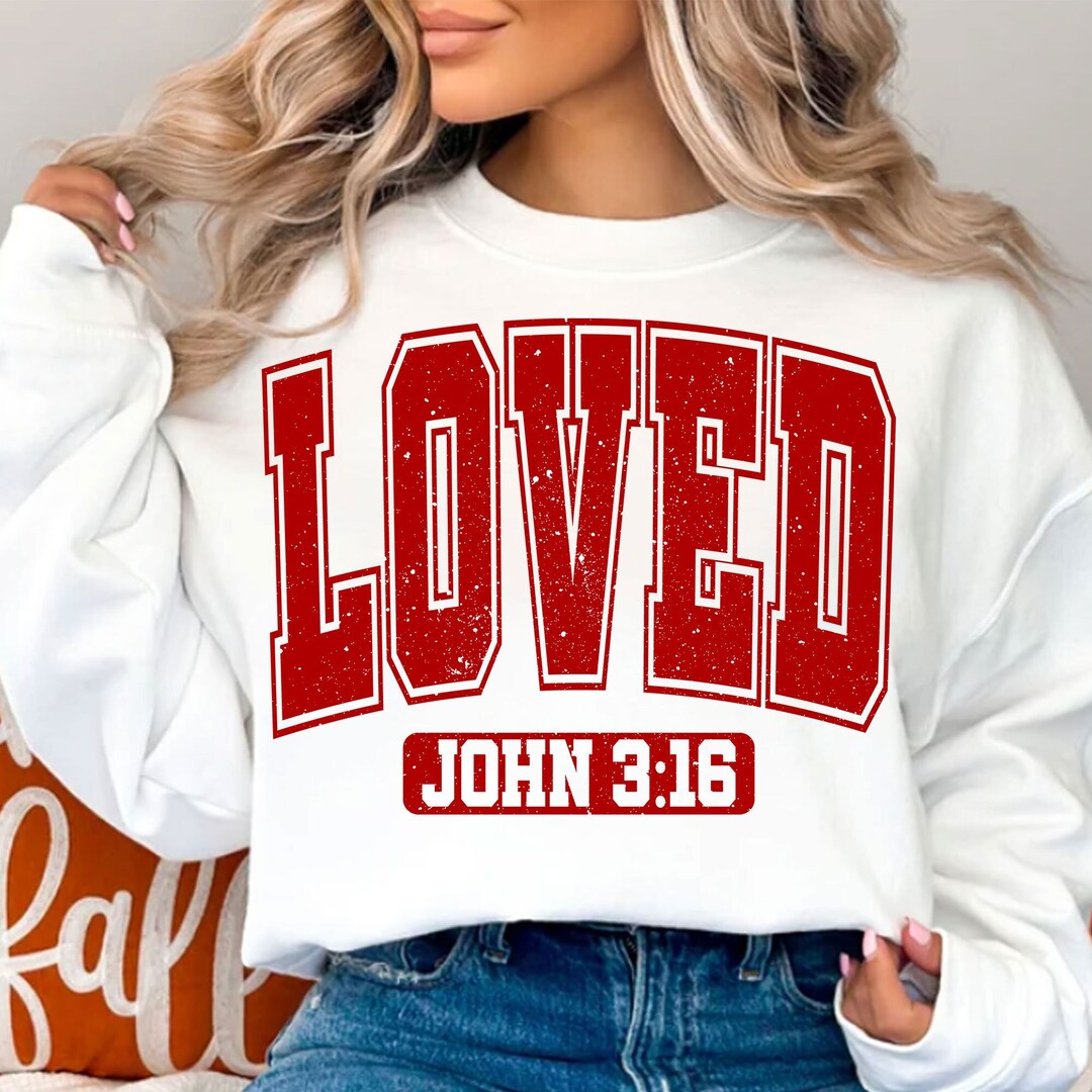 Loved John 3:16 SVG PNG, so Very Loved Svg Png, Bible Svg Png ...