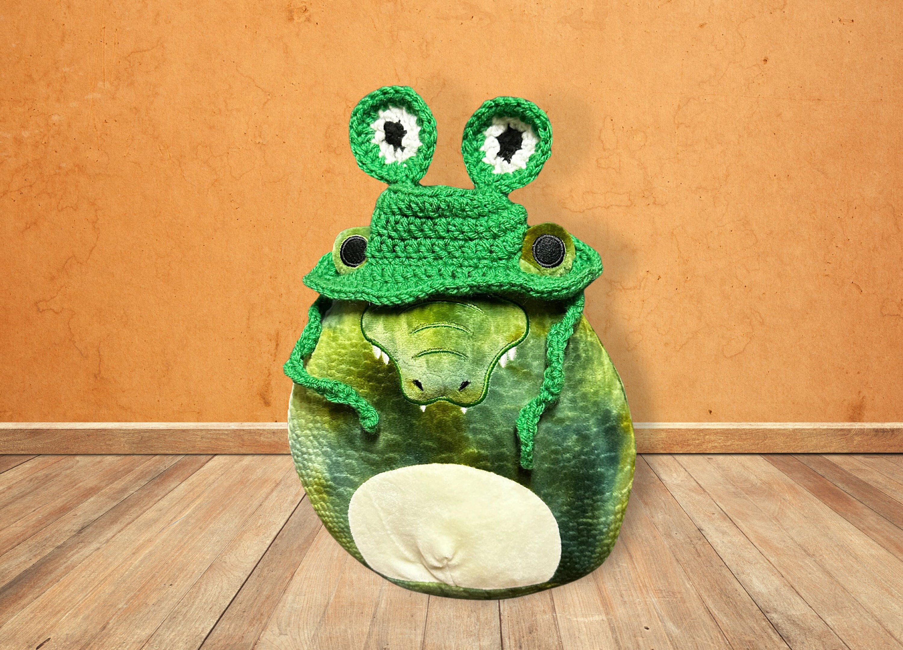 Crochet Froggy Pet Hat - Etsy