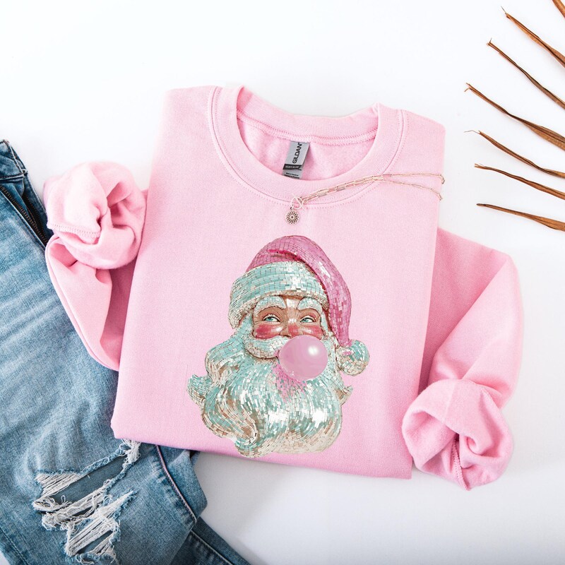 Disco Santa Top - Etsy