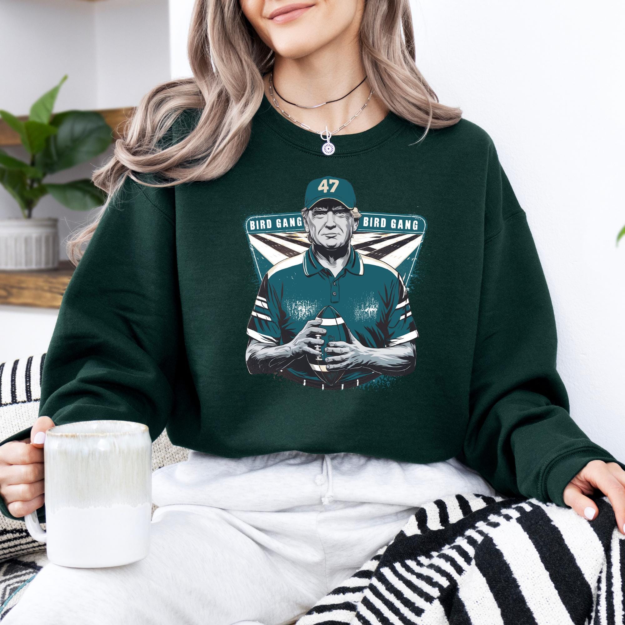 Trump Eagles Football PNG: Philly Bird Gang Design (digital Download ...