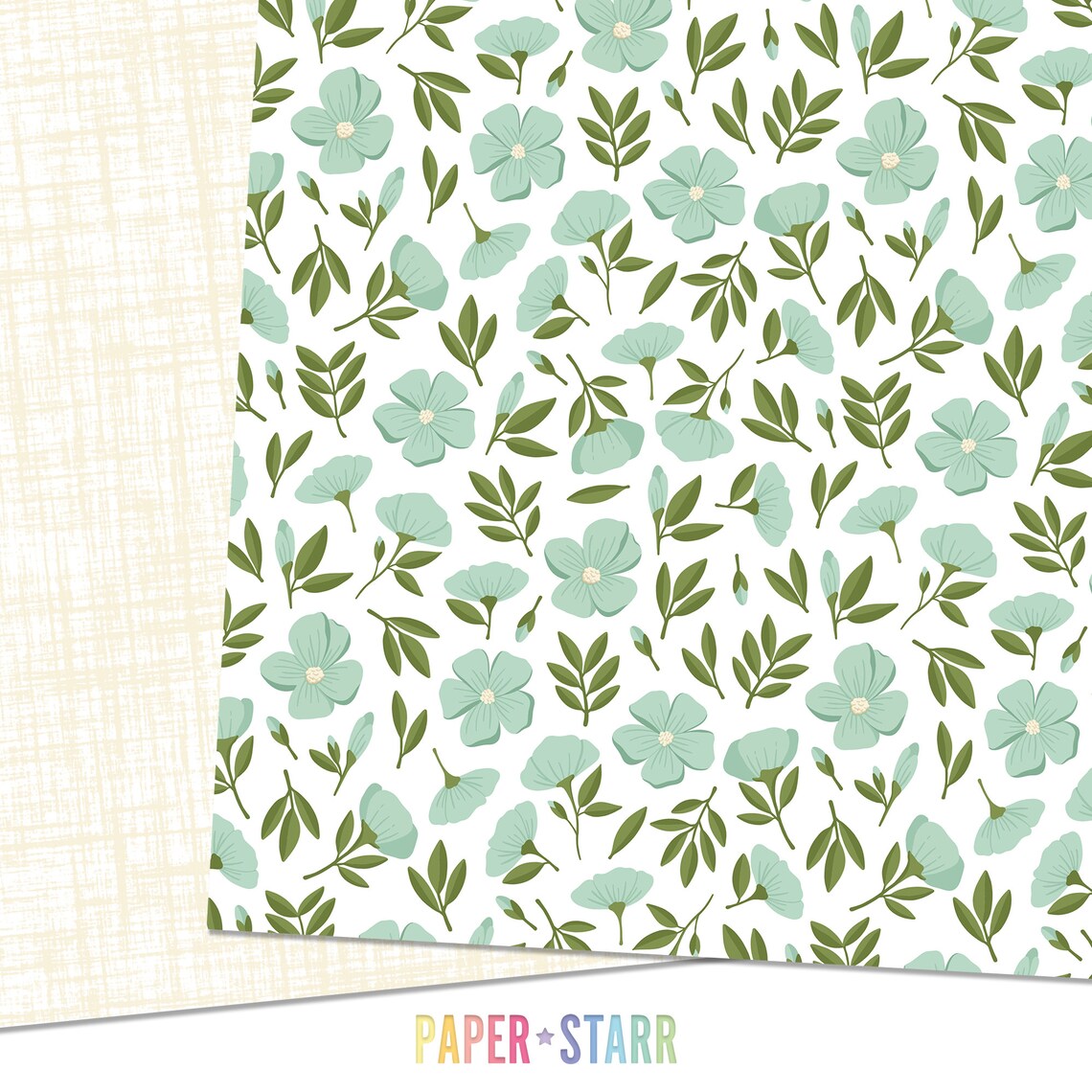 Spring Digital Paper Spring Clipart Secret Garden Digital - Etsy