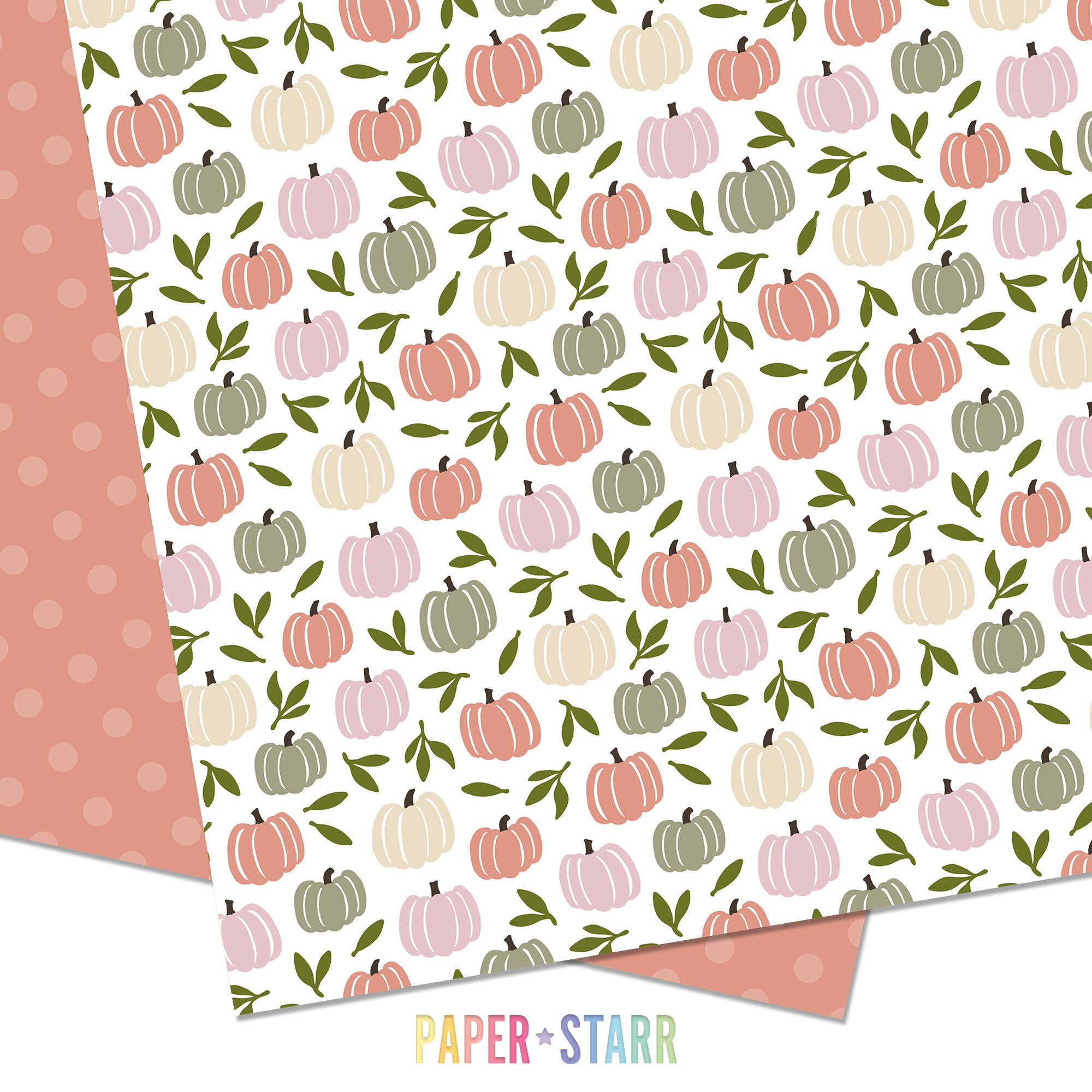 Fall Digital Paper Autumn Digital Paper Fall Floral - Etsy