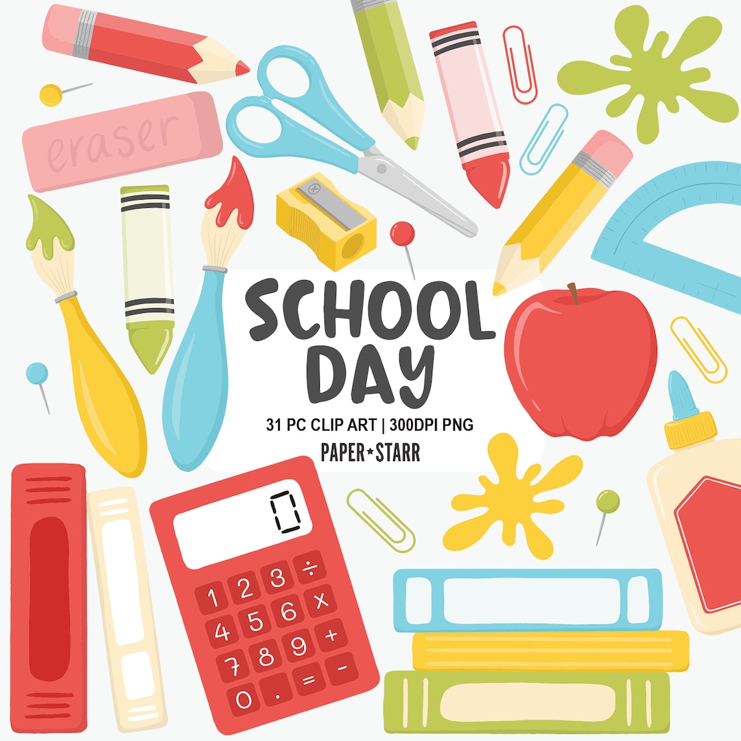 Back to School Clipart, Teacher Clipart, School Graphics, Classroom ...