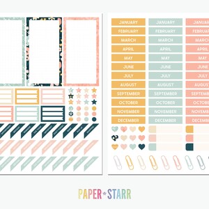 500 Floral Digital Planner Stickers for Goodnotes & Other Digital ...