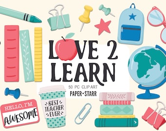 Back to School Clipart, Teacher Clipart, School Graphics, Classroom ...