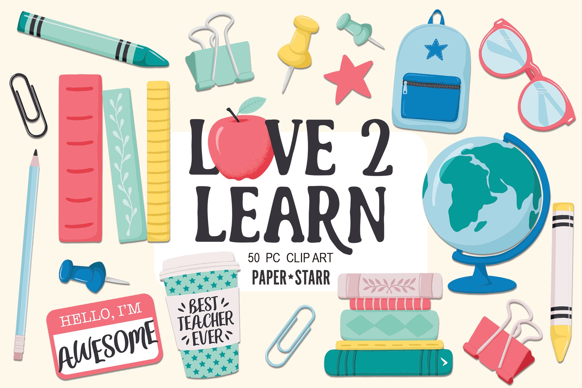 Back to School Clipart, Teacher Clipart, School Graphics, Classroom ...