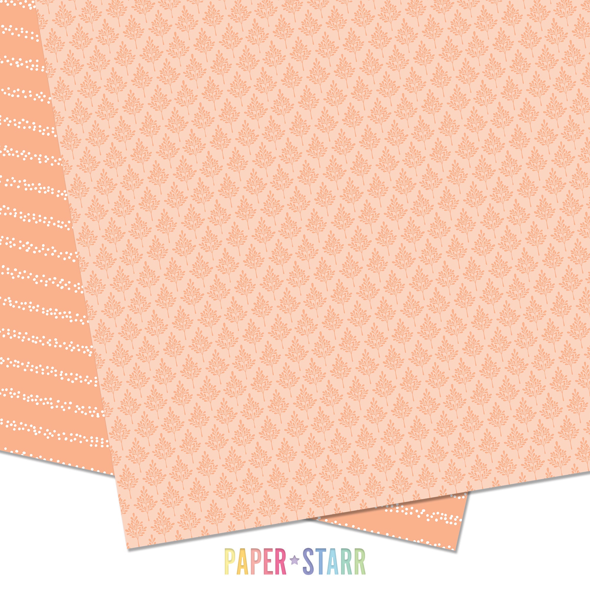 Spring Digital Paper, Spring Clipart, Floral Digital Paper, Floral ...