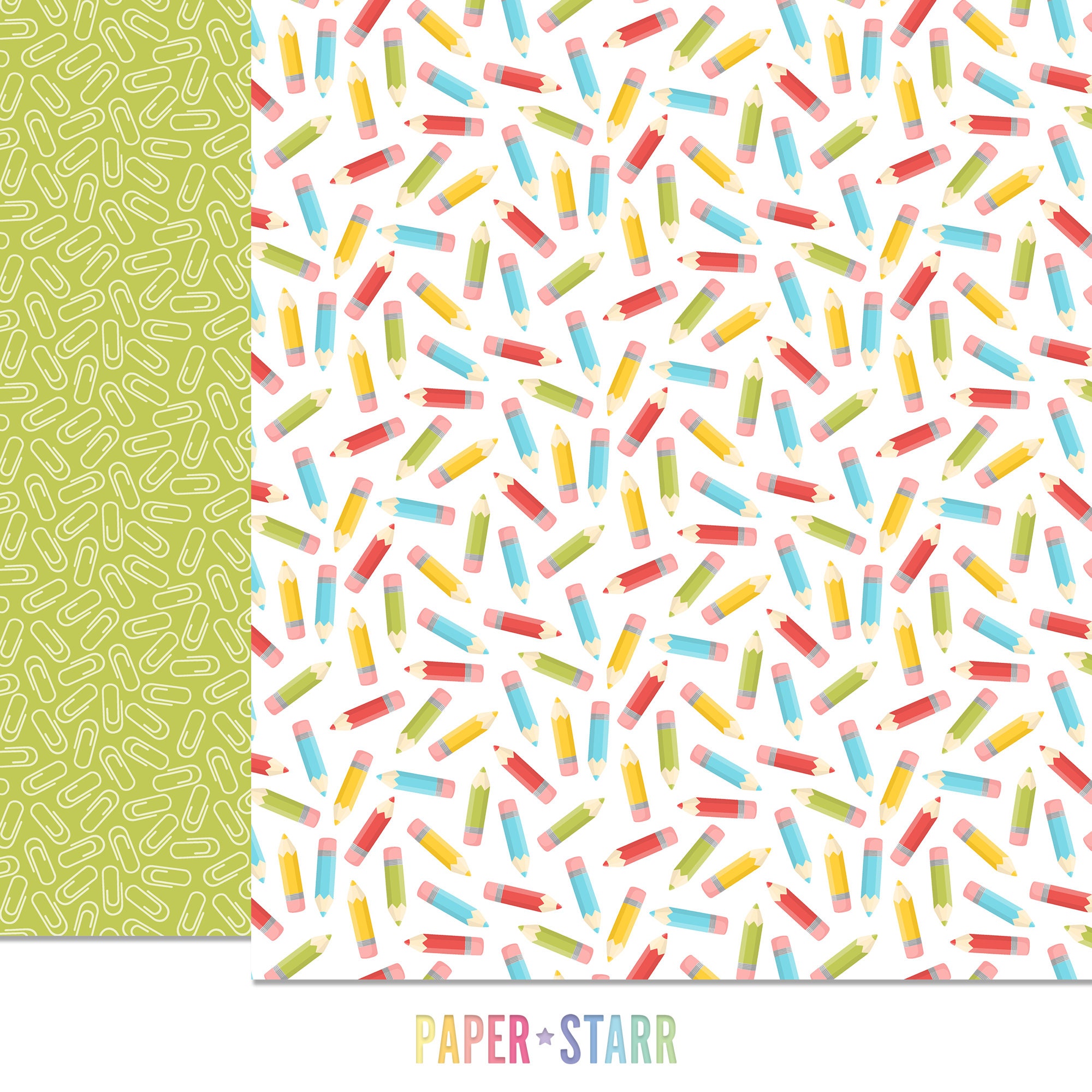 Back to School Digital Paper, Classroom Backgrounds, Teacher Patterns ...