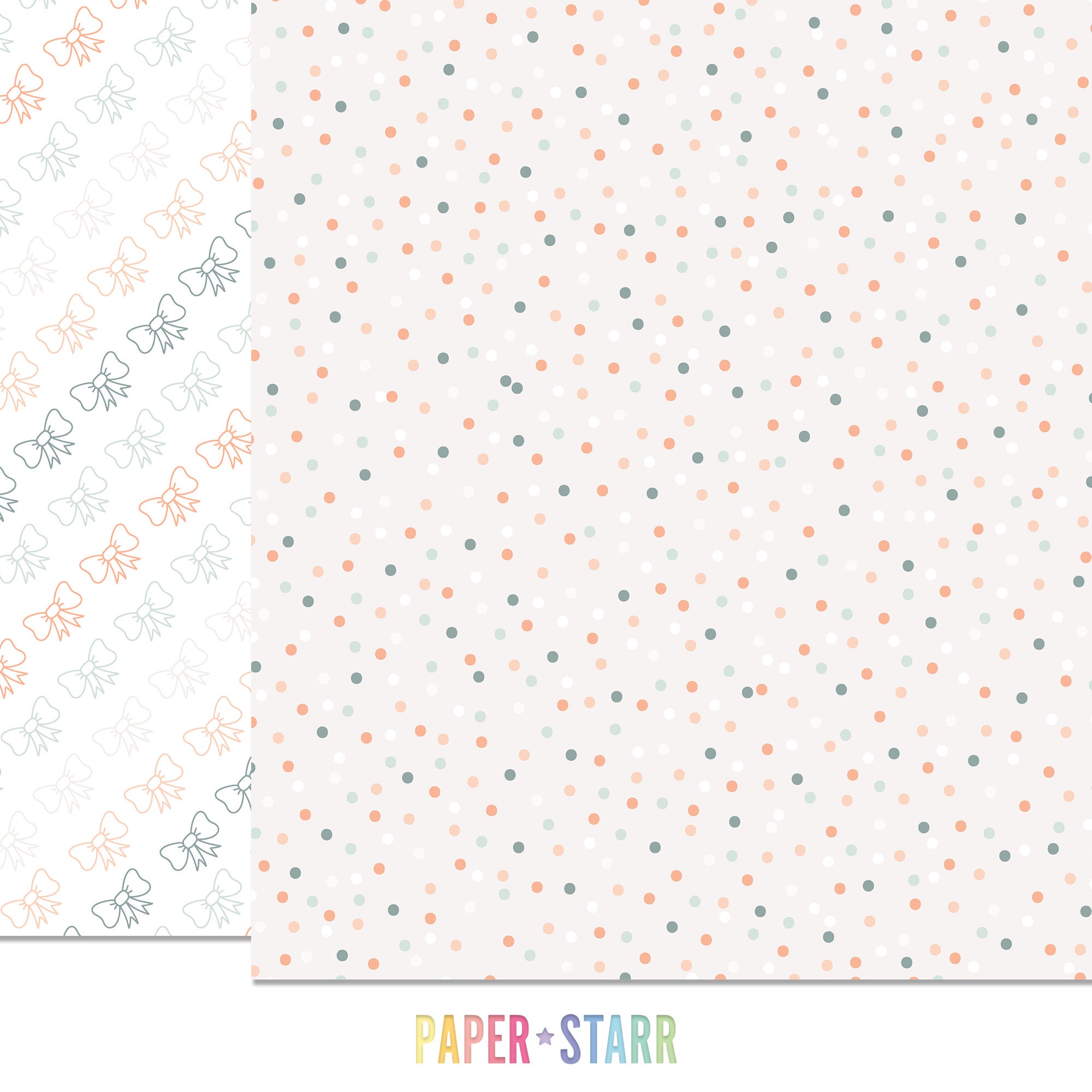 Boho Digital Paper, Boho Rainbow Patterns, Geometric Digital Paper ...