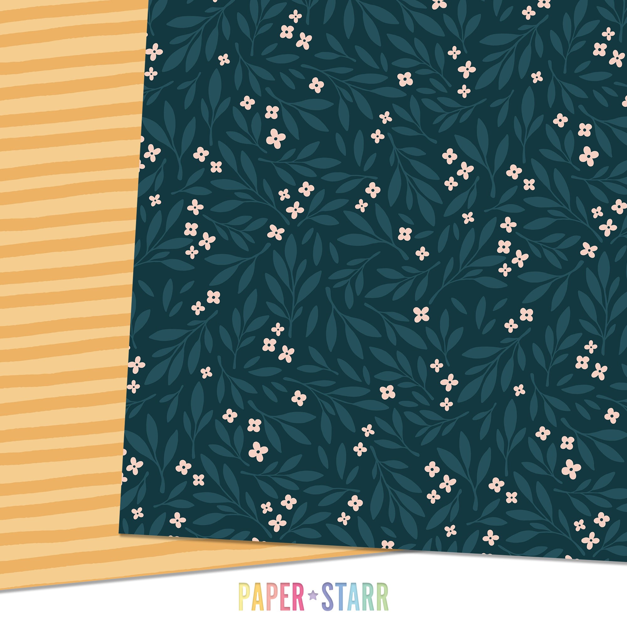 Travel Digital Paper, Spring Floral Digital Paper, Vacation Patterns ...
