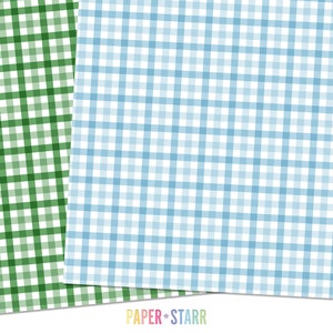 Gingham Digital Paper, Rainbow Digital Paper, Rainbow Gingham Pattern ...