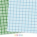 Gingham Digital Paper, Rainbow Digital Paper, Rainbow Gingham Pattern ...