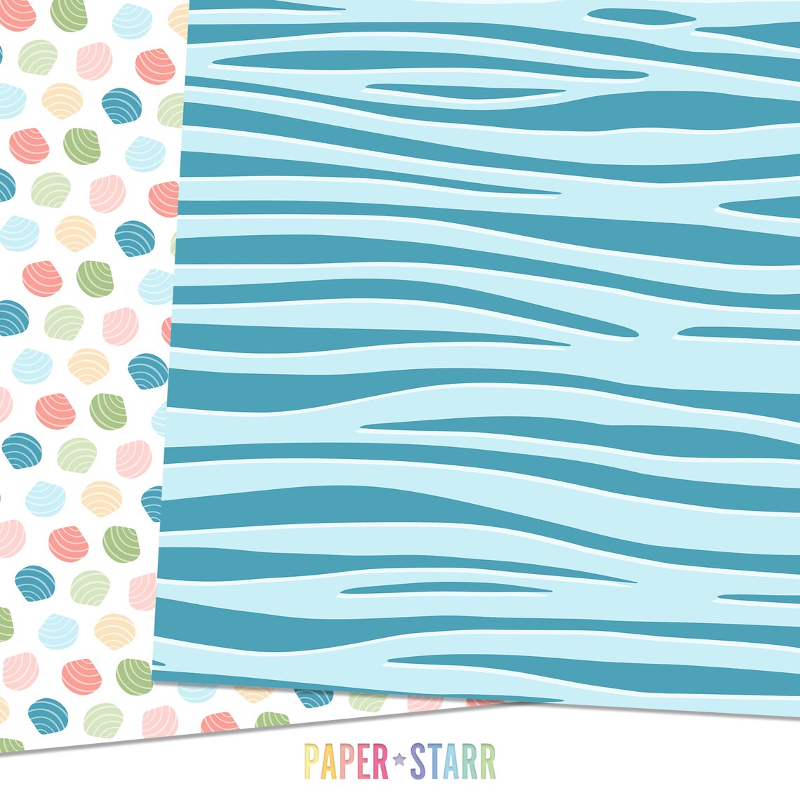 Summer Digital Paper, Beach Digital Paper, Tropical Digital Paper ...
