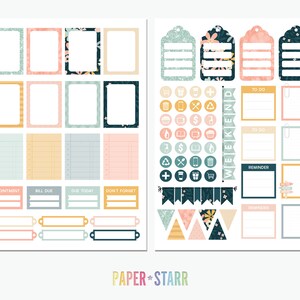 500 Floral Digital Planner Stickers for Goodnotes & Other Digital ...