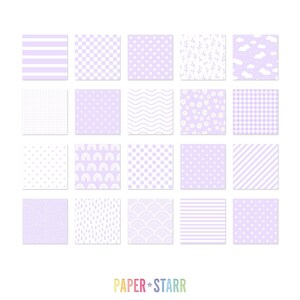 Pastel Digital Paper Bundle, Pastel Rainbow Colours, Pastel Patterns ...