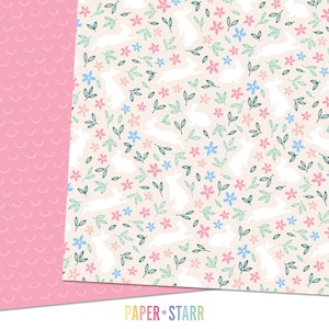 Easter Digital Paper, Easter Clipart, Spring Digital Paper, Easter ...