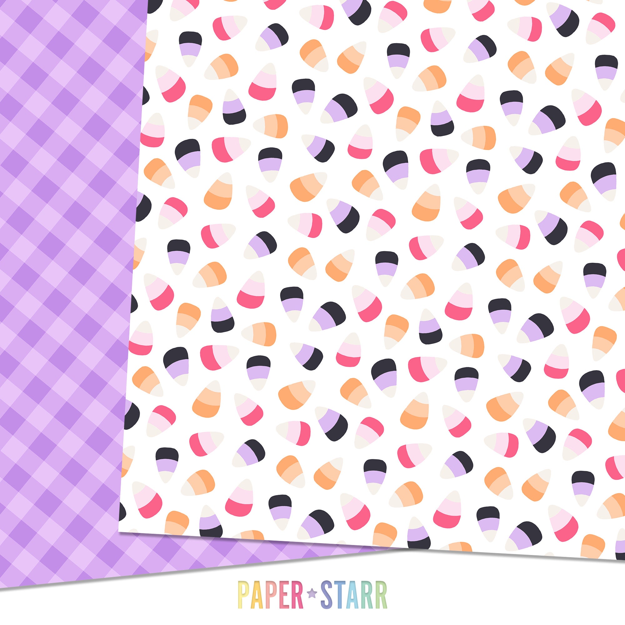 Halloween Digital Paper, Pastel Halloween, Pink Halloween, Cute ...