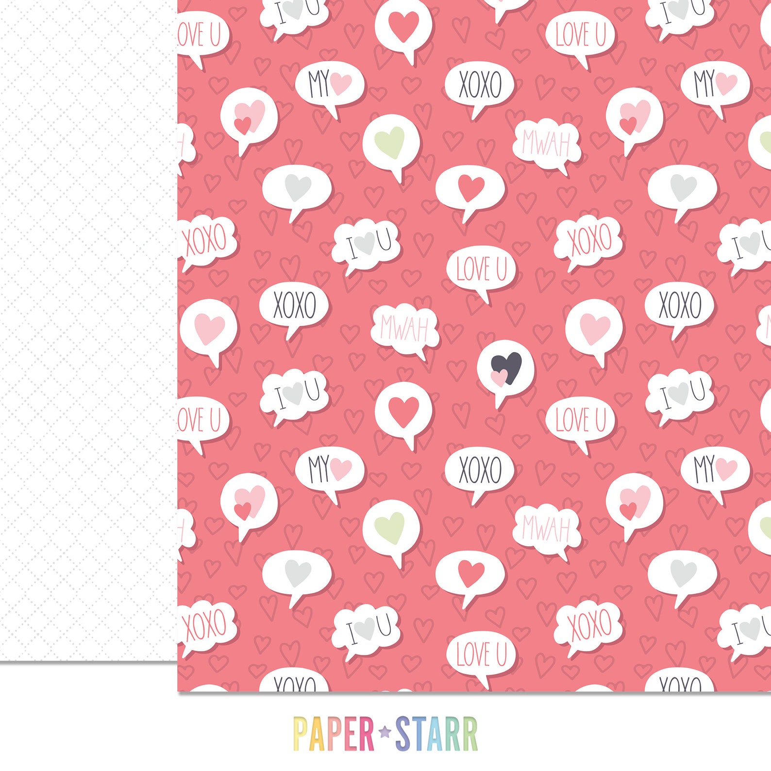 Valentines Digital Paper, Seamless Valentines Patterns for Valentines ...
