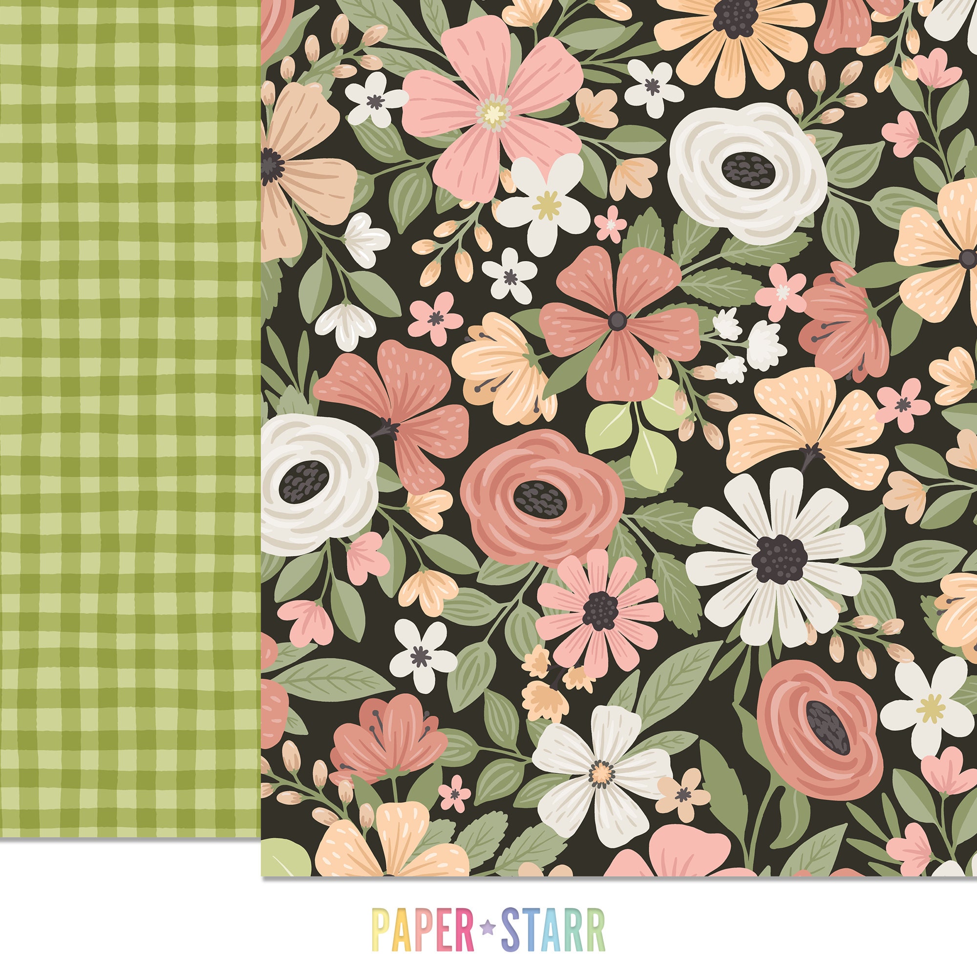 Fall Digital Paper, Autumn Digital Paper, Fall Floral Patterns, Fall ...