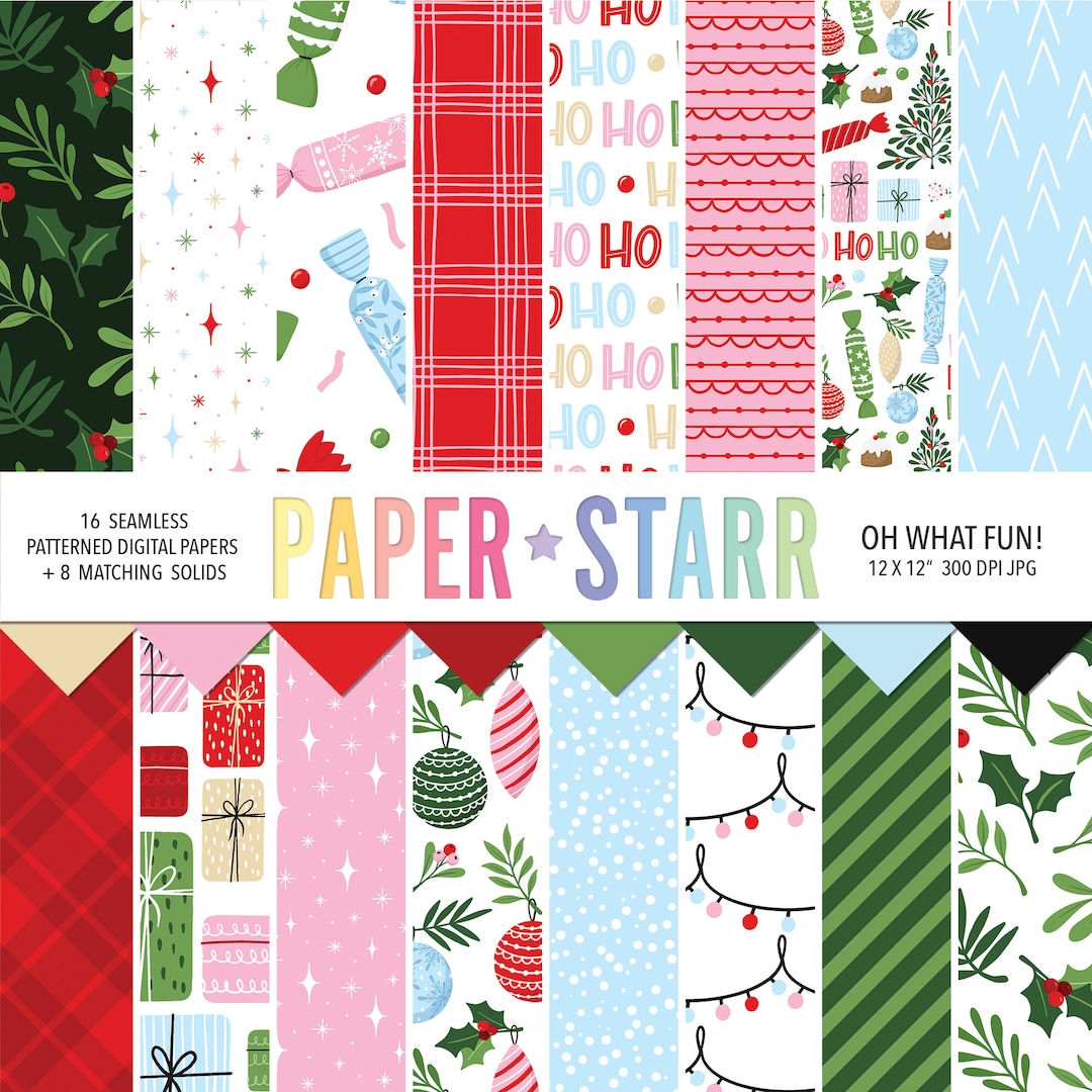 Papel digital de Navidad, patrones de Navidad, fondo de Navidad, papel ...