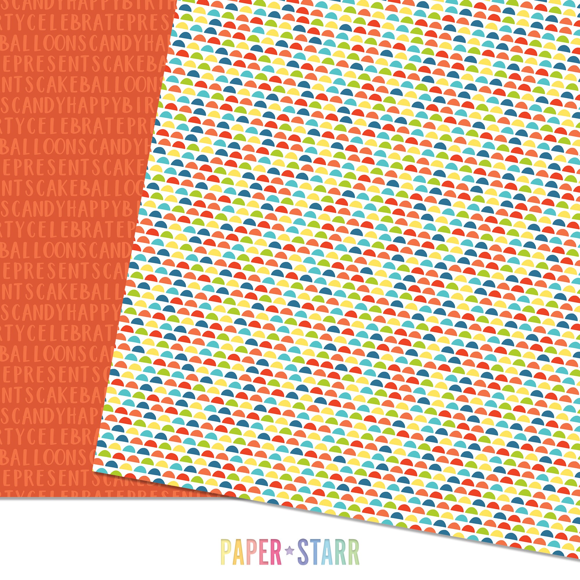 Birthday Digital Paper, Party Digital Paper, Birthday Card Making Paper ...