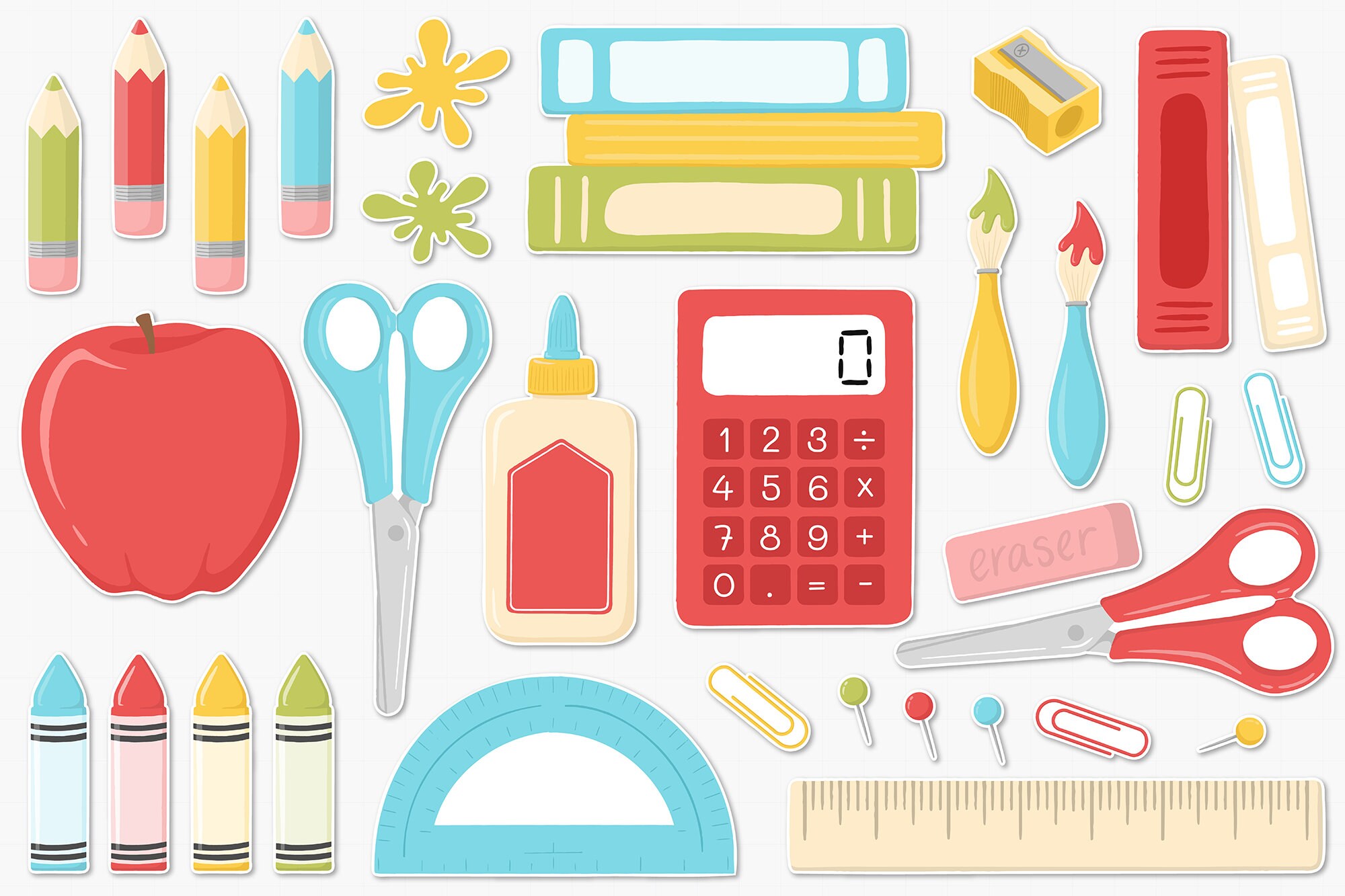 Back to School Clipart, Teacher Clipart, School Graphics, Classroom ...