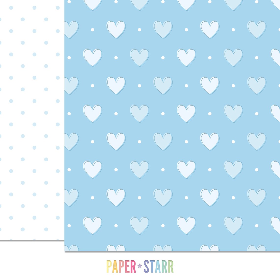 Baby Blue Digital Paper Pack, Boy Nursery Patterns (digital Download ...