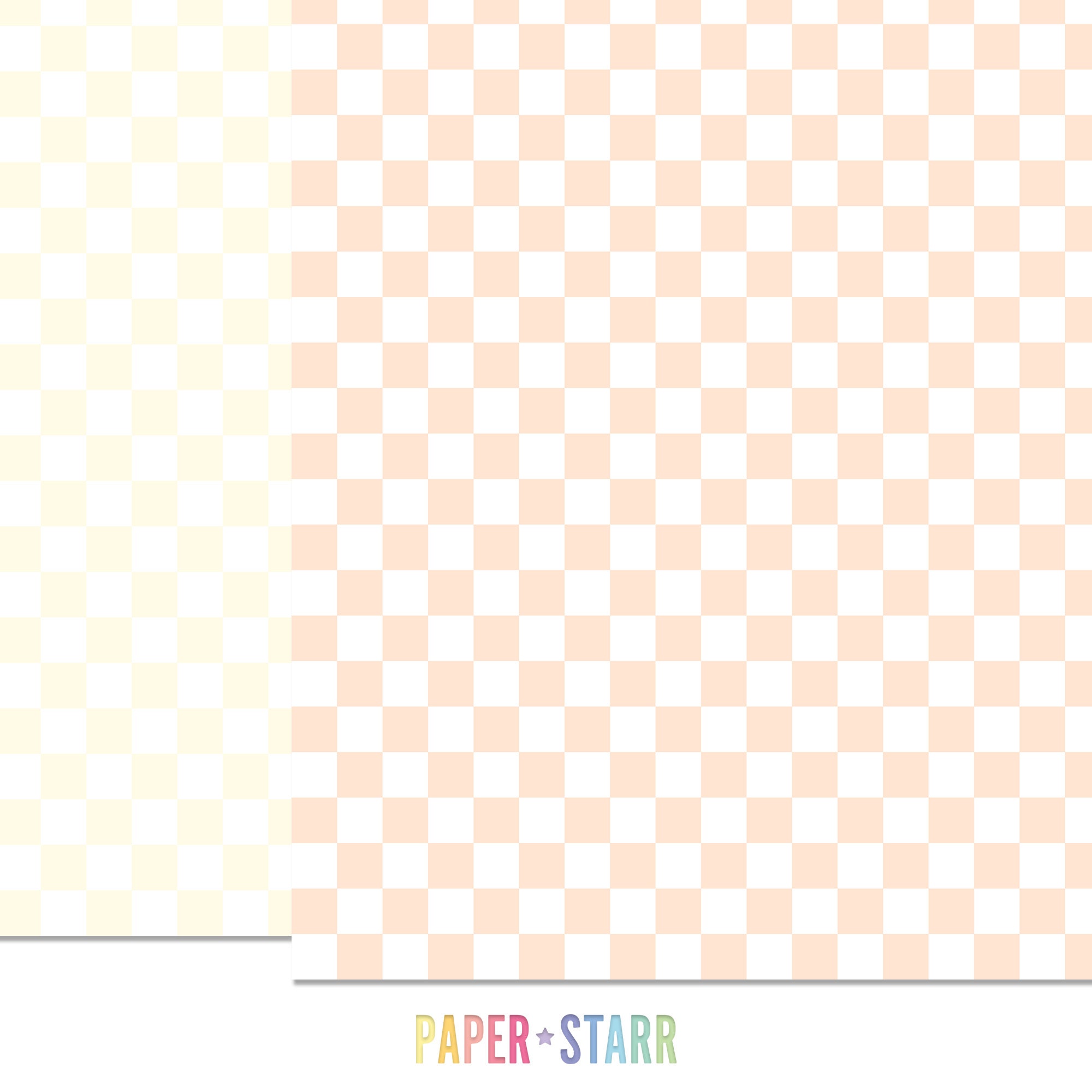 Pastel Digital Paper, Chequered Digital Paper, Chequers Pattern ...