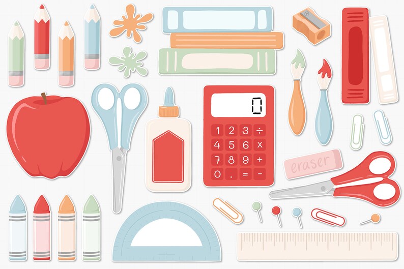 Back to School Clipart, Teacher Clipart, School Graphics, Classroom ...