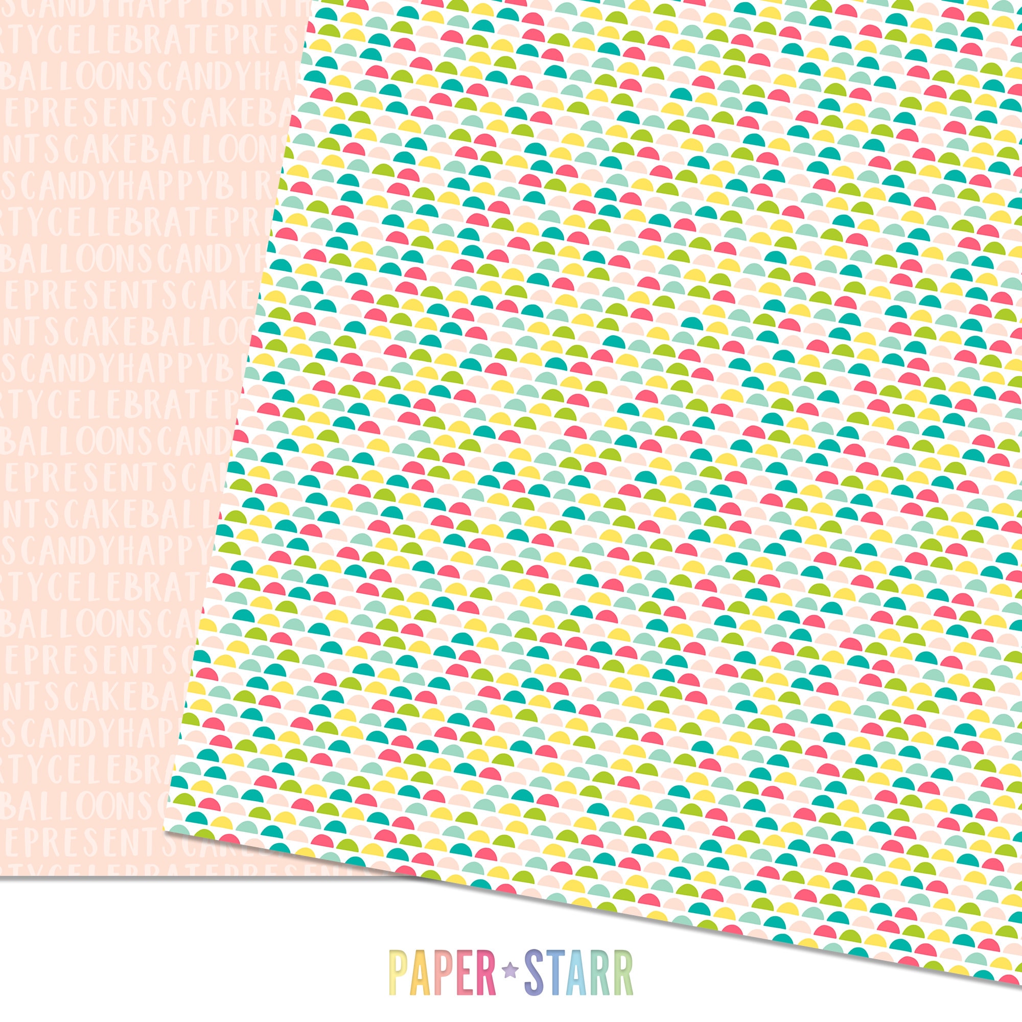 Birthday Digital Paper, Party Digital Paper, Birthday Card Making Paper ...