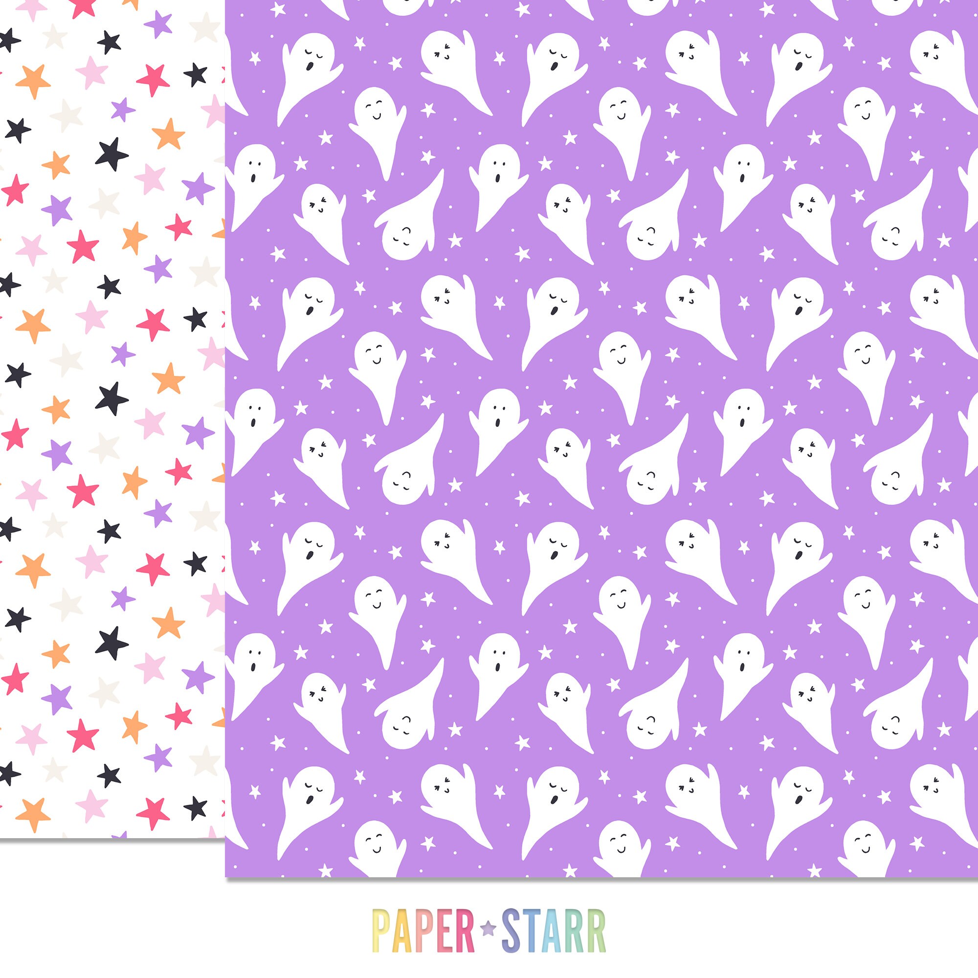 Halloween Digital Paper, Pastel Halloween, Pink Halloween, Cute ...