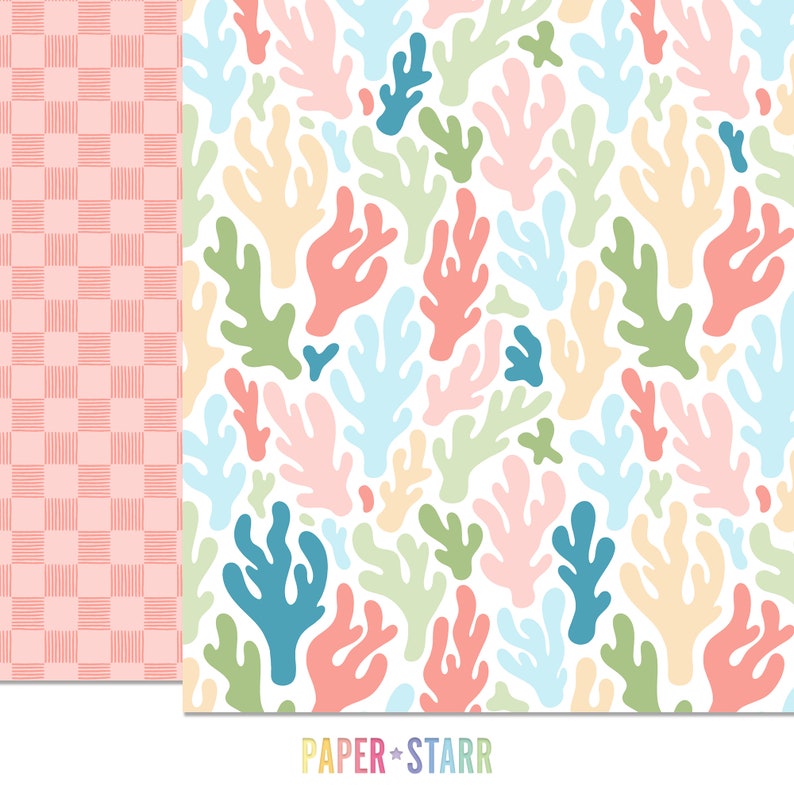 Summer Digital Paper, Beach Digital Paper, Tropical Digital Paper ...