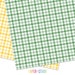 Gingham Digital Paper, Rainbow Digital Paper, Rainbow Gingham Pattern ...