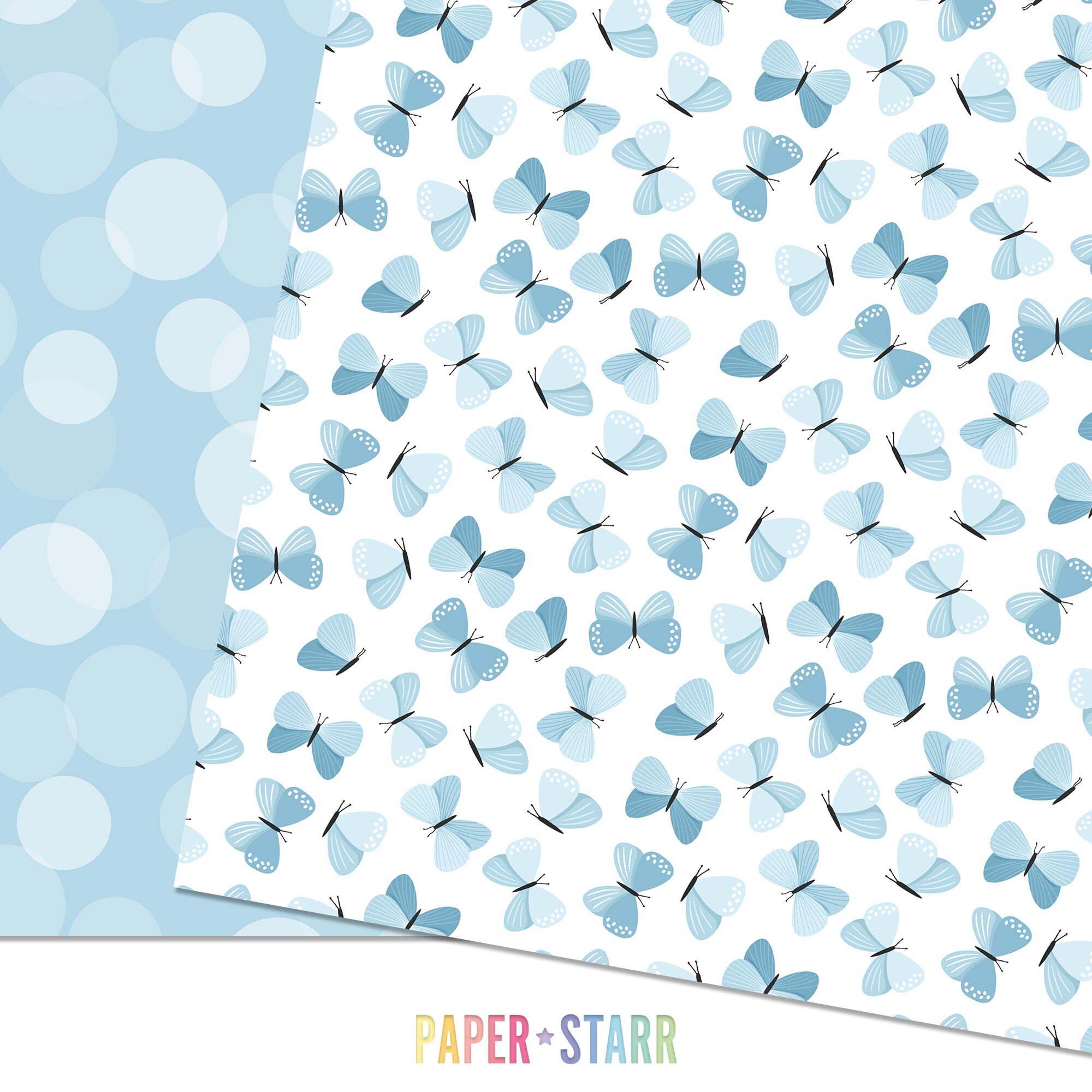 Spring Digital Paper, Spring Clipart, Floral Digital Paper, Floral ...