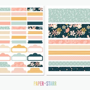 500 Floral Digital Planner Stickers for Goodnotes & Other Digital ...