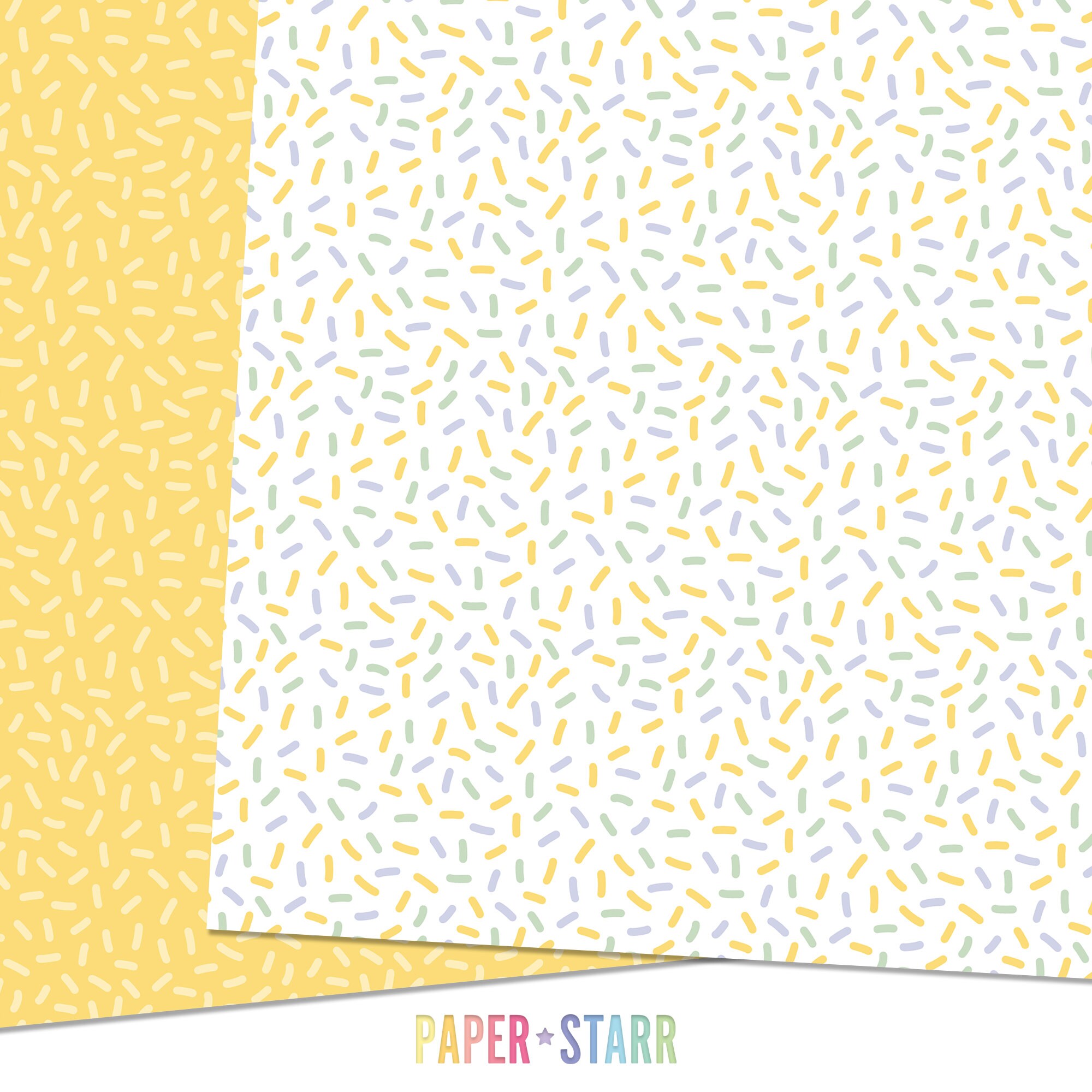 Easter Digital Paper, Sprinkles Digital Paper, Easter Pattern ...