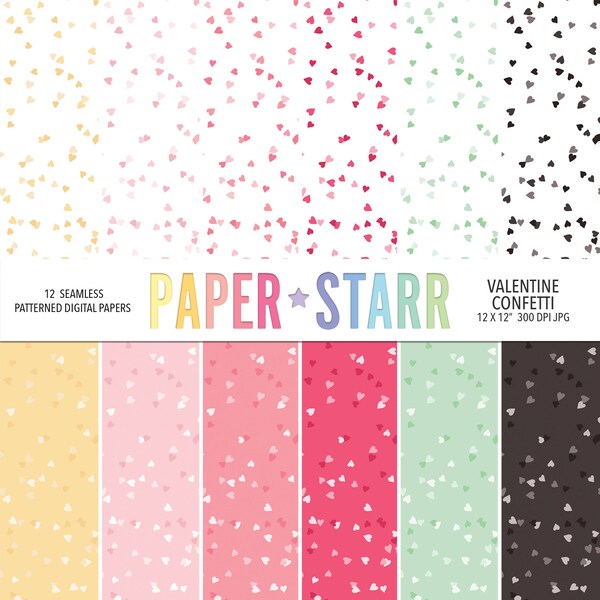 Transparent Confetti Overlay Digital Paper - Etsy