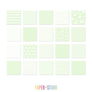 Pastel Digital Paper Bundle, Pastel Rainbow Colours, Pastel Patterns ...