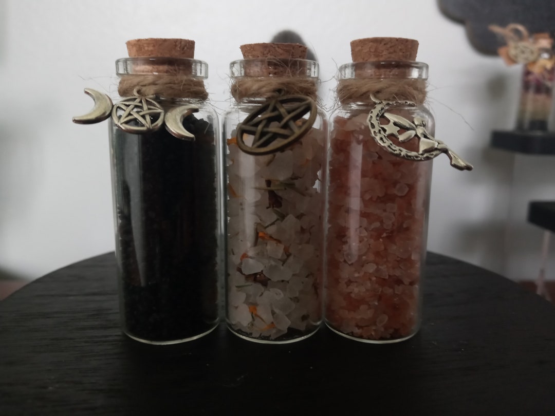 Salt Kit for Witchcraft With Free Selenite Stick - Etsy